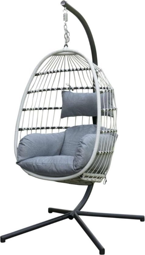 Hangstoel Cocoon - Egg Hangstoel – Hang Stoel Met Standaard – Egg Chair ...