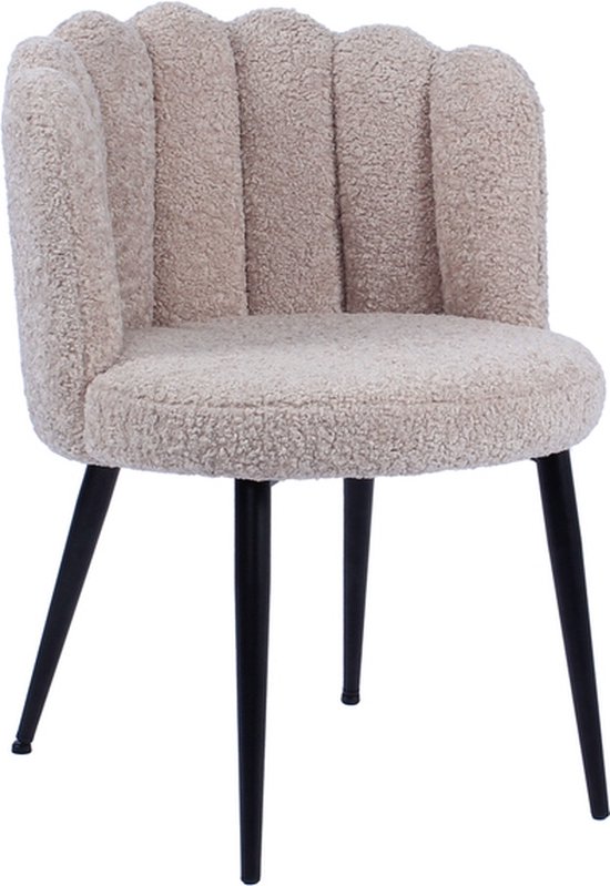 Teddy Stoel Bruin - Eetkamerstoel Teddy Stof - Stoel Julien - Giga ...