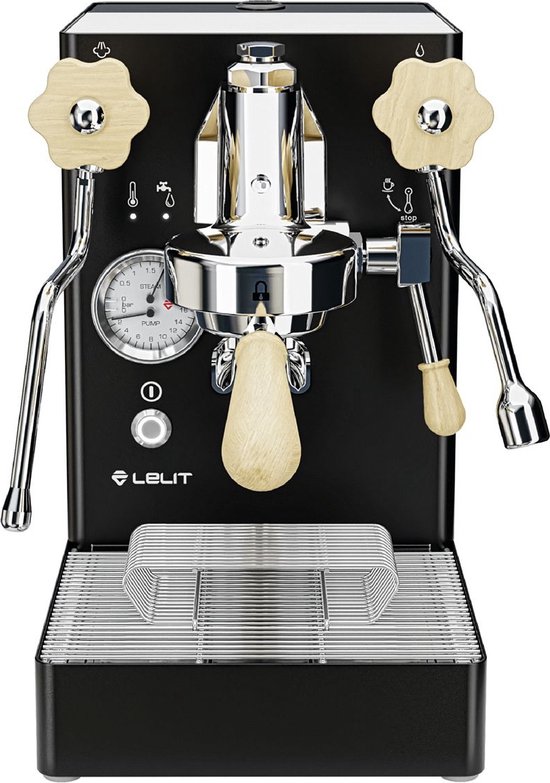 Lelit MaraX V2 Espressomachine - Compact - Stille werking - Zwart | bol