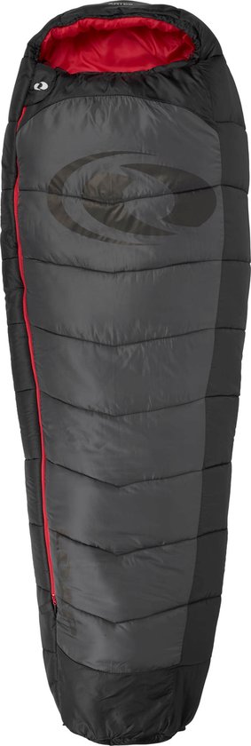 Mummy sleeping bag loap artes blk-gray, r-right zip | bol
