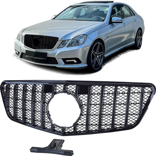 Grill Hoogglans Zwart Geschikt Voor Mercedes E Klasse W212 S212 ...