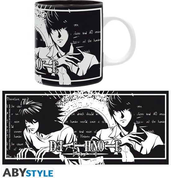 ABYstyle Death Note Mok-Light vs. L (Diversen) Nieuw | bol