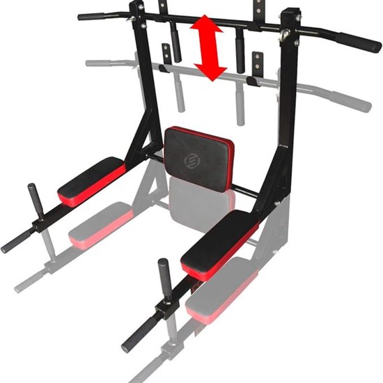 Equivera Pull Up Bar - Optrekstang - Pull Up Station - Thuis Sporten | bol