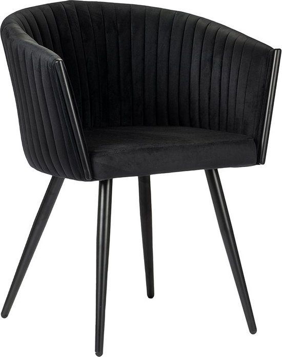 PoleWolf - Nest Stoel - Zwart | bol