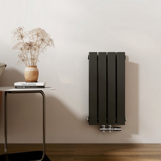 EMKE Radiator - Dubbel-Laags Plat - Mat Zwart - 60x30 cm - 327 W ...