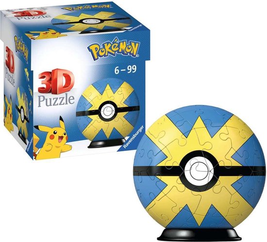 Ravensburger Pokémon Quick Ball - 3D Puzzel | bol