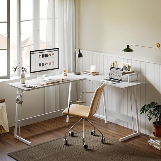 Mrs. Jones - Bureautafel -L-vormig bureau - Gamen - Tafel Hoekbureau ...