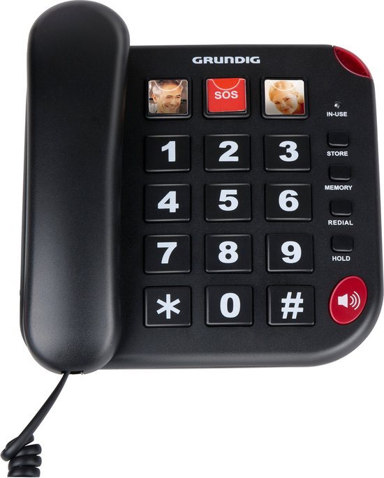 Grundig Senioren Telefoon Huistelefoon - Huistelefoon Senioren Grote ...
