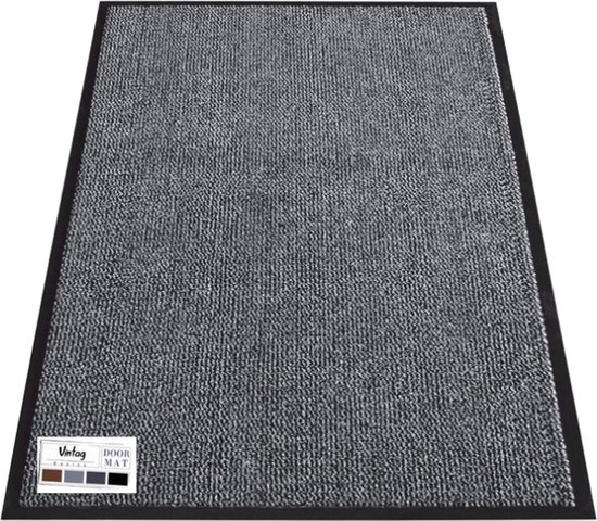 Schoonloopmat - Droogloopmat voor Binnen - 60 x 90 - Antraciet - Anti ...