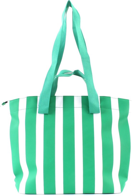 ESPRIT Schoudertas Durango Shopper Dark Green Groene Veelkleurig | bol