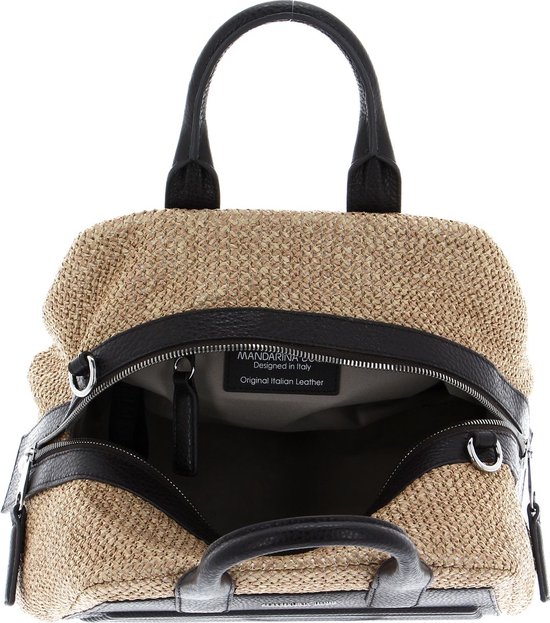 MANDARINA DUCK Handtas Schoudertas I-Con Summer Tote Mole Bruine | bol