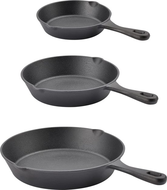 kookpotten / pannen set - Non-stick / Koekenpannenset, frying pan set ...