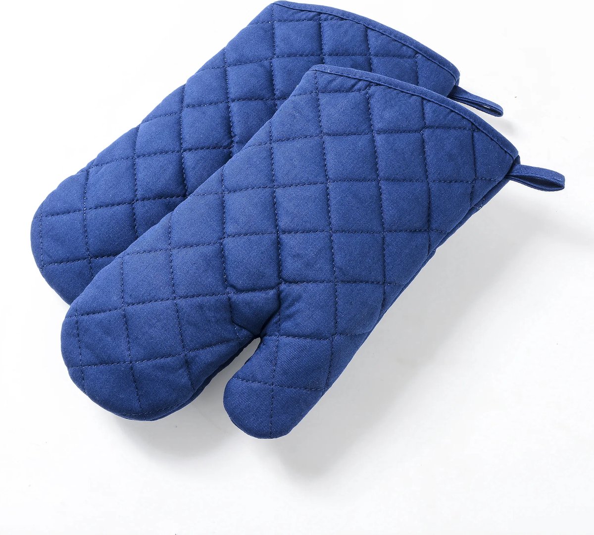 Roegaarden Ovenwanten - 100% Katoen - Hittebestendig - 2 Stuks - BLAUW ...
