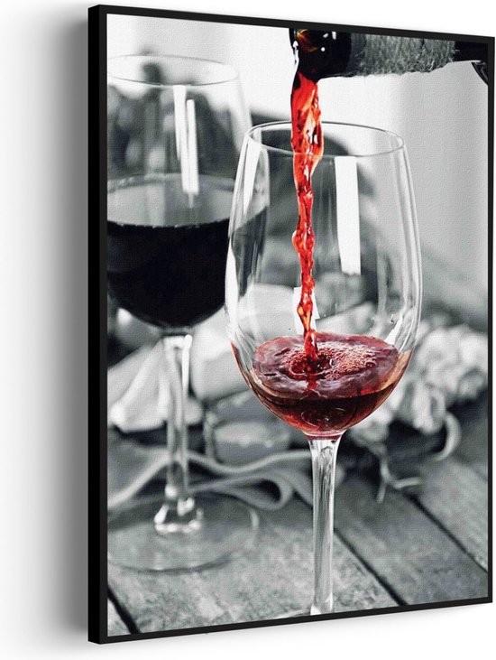 Peinture Acoustique Rouge Vin Rouge 02 Rectangle Vertical Pro M (60X85 ...