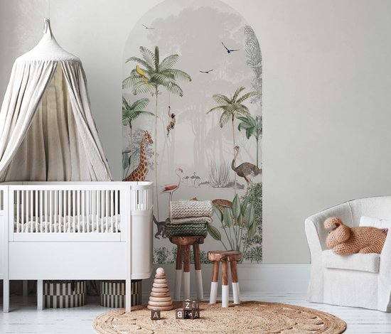ZELFKLEVENDE BEHANG BOOG STICKER - WILDLIFE'S PLAYGROUND | bol
