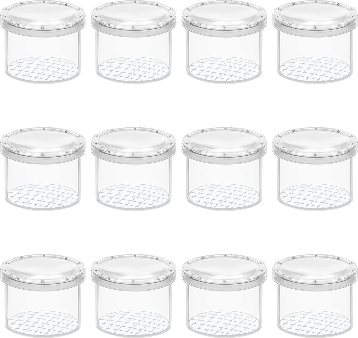 Belle Vous Vergrotende Insecten Container (12 Pak) – Doorzichtige ...