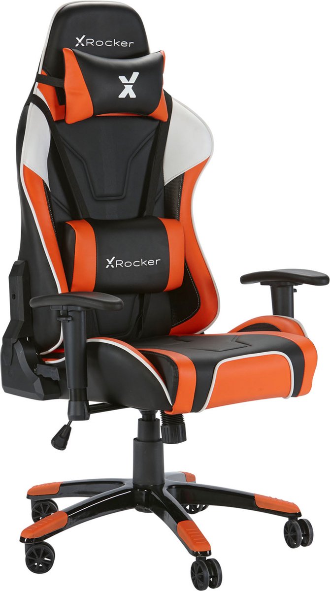 X Rocker Agility eSport - Gaming Stoel - Ergonomisch - Oranje/Zwart | bol