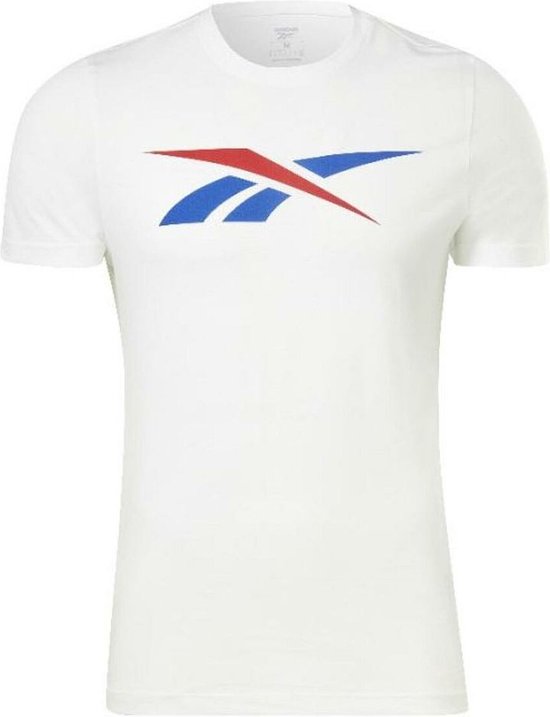 Men’s Short Sleeve T-Shirt Reebok GS VECTOR TEE HS4899 White | bol
