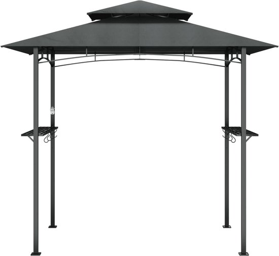 Furniture Limited - Barbecue-overkapping 240x150x243 cm staal ...