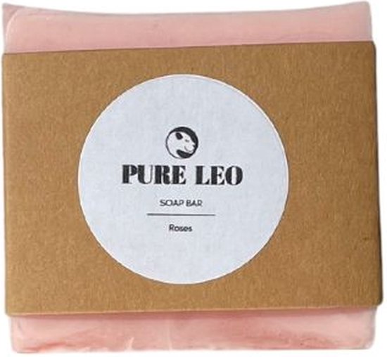 Pure Leo | Zeep Bar Rozen - 2 stuks - vegan & dierproefvrij ...