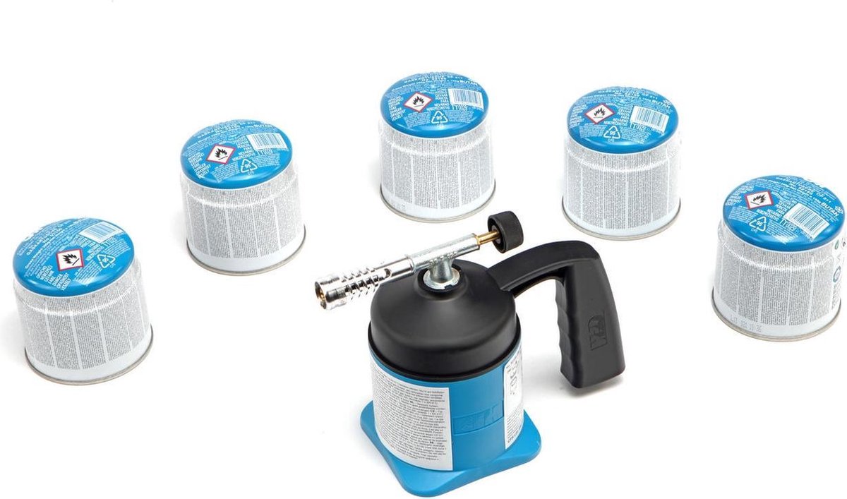 CFH Soldeerbrander LM 1000, Incl. 5 Gasbusjes | bol.com