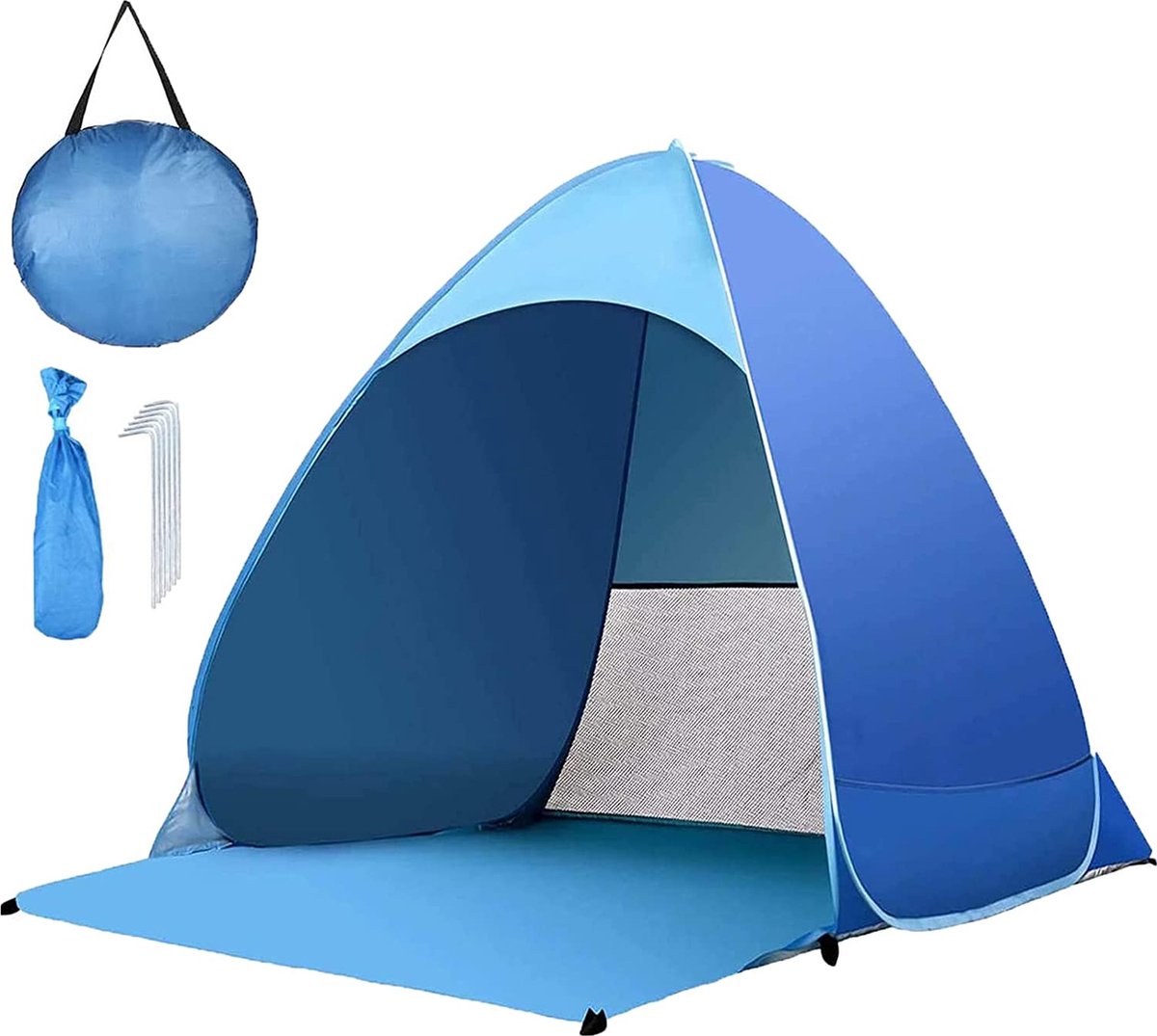 Strandtent pop-up, draagbare extra lichte automatische strandtent ...