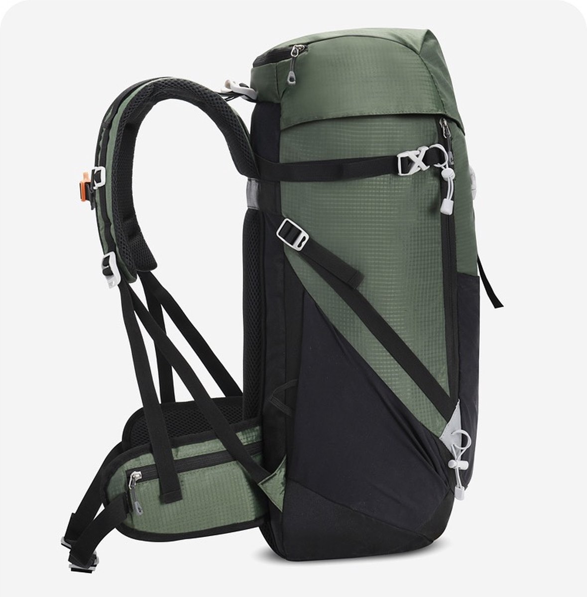 Nixnix - Rugzak 50L - Blauw - Rugzak voor Hiken - Berg beklimmen ...