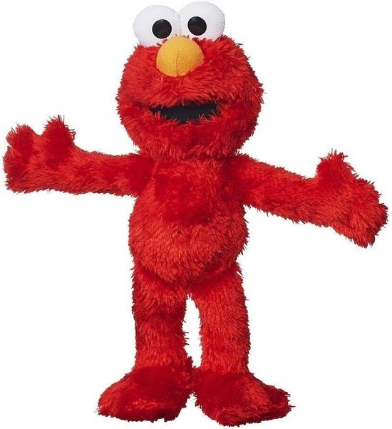 Elmo Harig Sesamstraat Pluche Knuffel 21 cm {Sesamestreet Plush Toy ...
