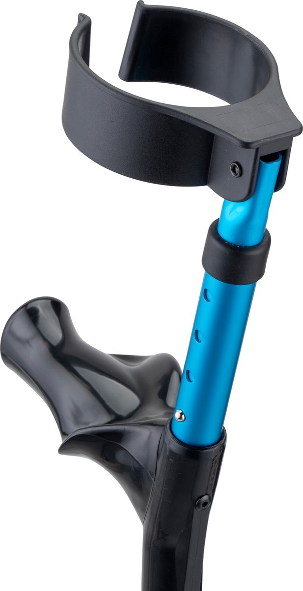 Elleboogkrukken ergonomisch Blauw. Maat M/L - Loopkrukken - krukken ...