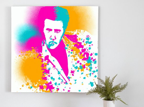 Elvis colorful explosion art | Elvis' Colorful Explosion Art | Kunst ...