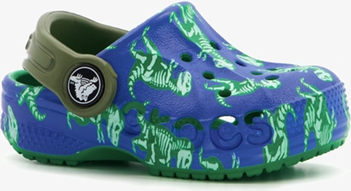 Crocs Baya kinder clogs met dino's - Blauw - Maat 22 | bol.com