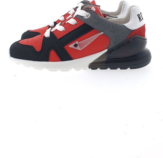 Red Rag 13705 - JongensLage schoenenKindersneakers - Kleur: Rood - Maat ...