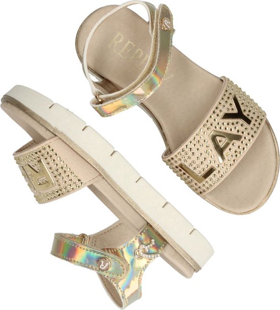 Replay Sandal-2 Sandalen - Meisjes - Goud - Maat 35 | bol.com