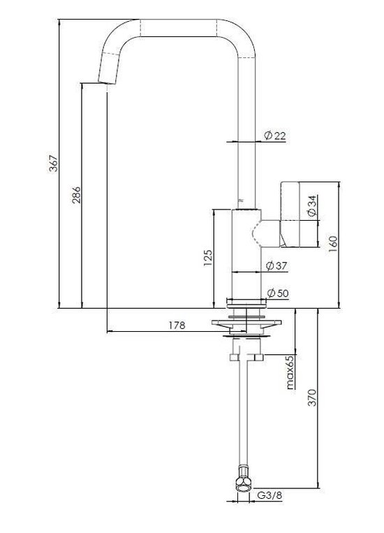 Reginox Pearl keukenkraan chroom | bol