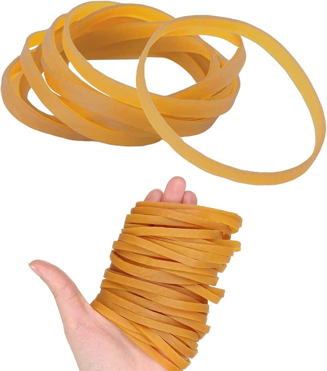 Plugstore - Grote elastieken, rubberen ringen 5 mm breed, 100 stuks ...