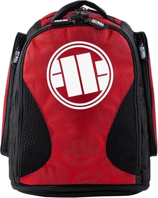 Pit Bull - Sport rugzak Klein Rood - Convertible Backpack Small Red ...