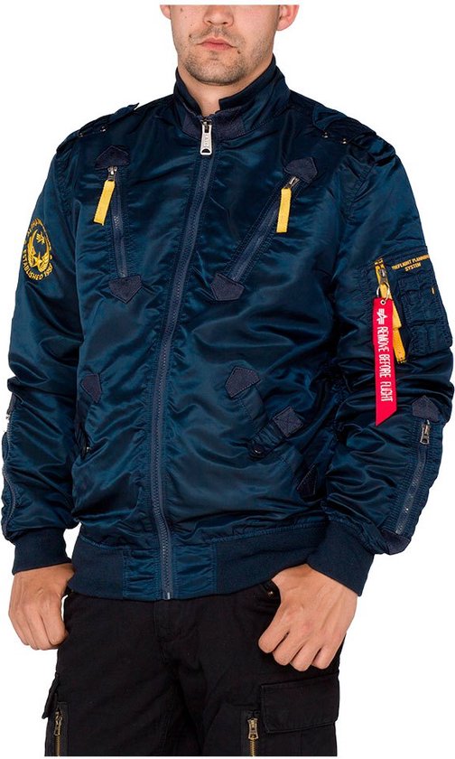 Alpha Industries Falcon Ii Jasje Blauw L Man | bol