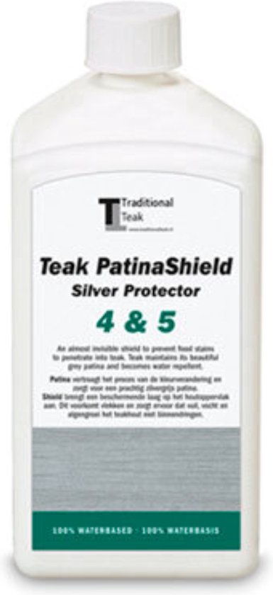 Teak patina shield | bol