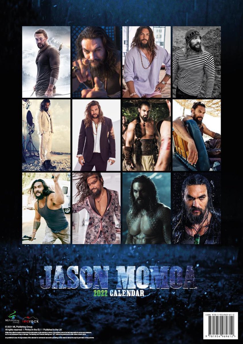 Jason Momoa Kalender 2022 | bol.com