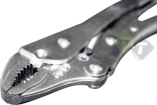 Griptang met gebogen bek, 10 duims(250mm), Grip tang | bol