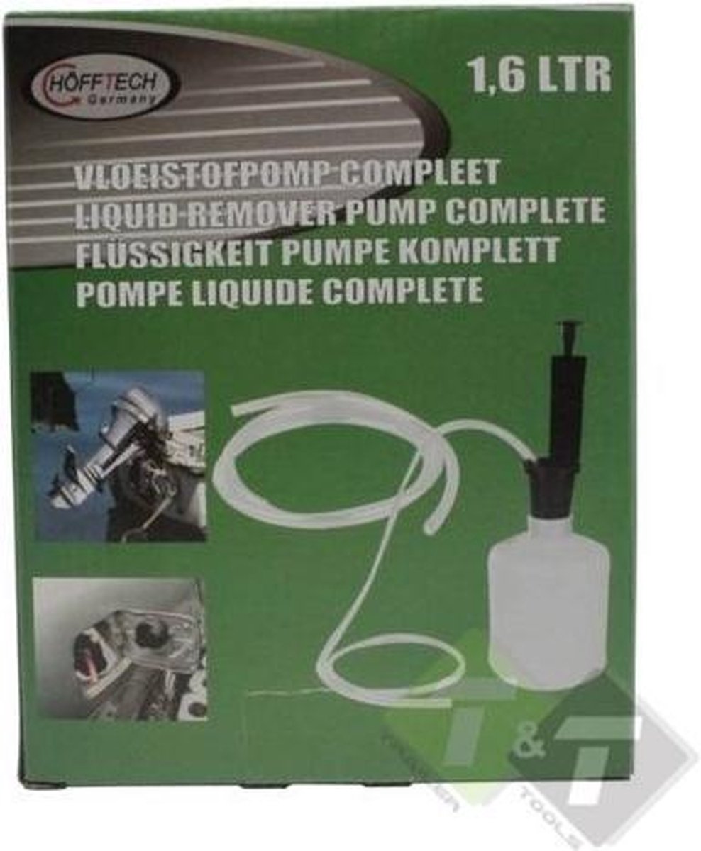Vloeistofpomp Compleet, 1.6 Ltr, Vloeistof pomp, Hofftech | bol.com