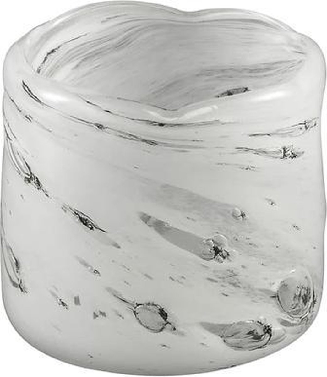 PTMD Vase S Ravi blanc 15x15x15 cm | bol.com