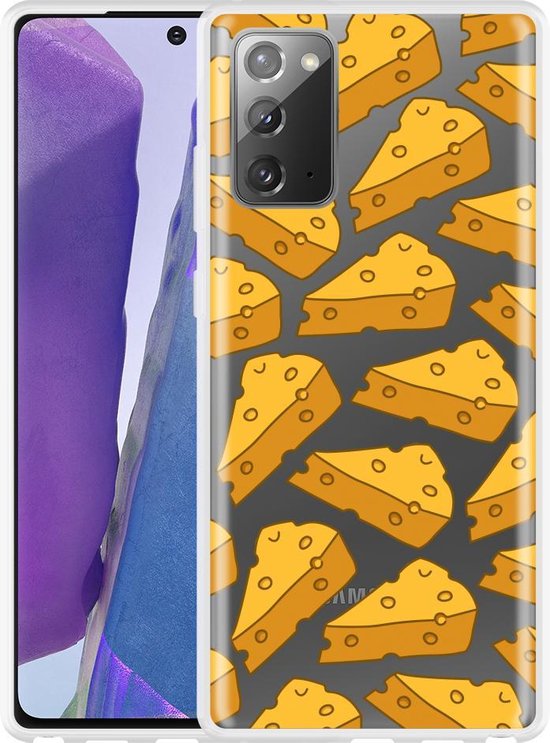 Samsung Galaxy Note 20 Hoesje Cheesy - Designed by Cazy | bol.com