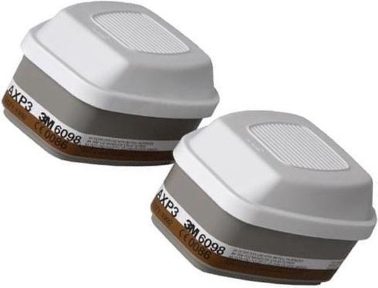 3M gas en stofilterpatroon 6098 AXP3 | bol