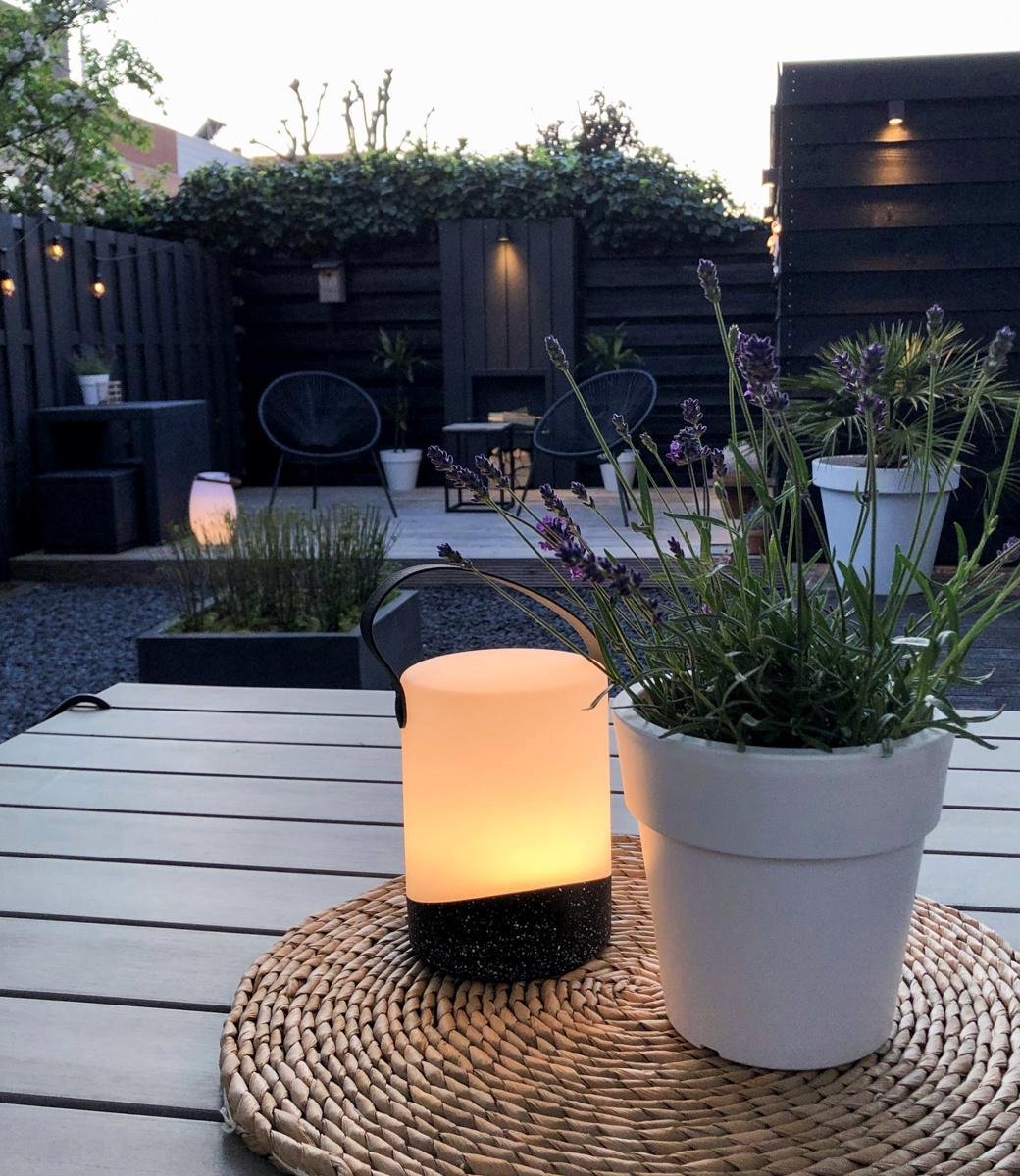 Buiten Tafellamp Mabe + Luidspreker Walnoot | bol.com