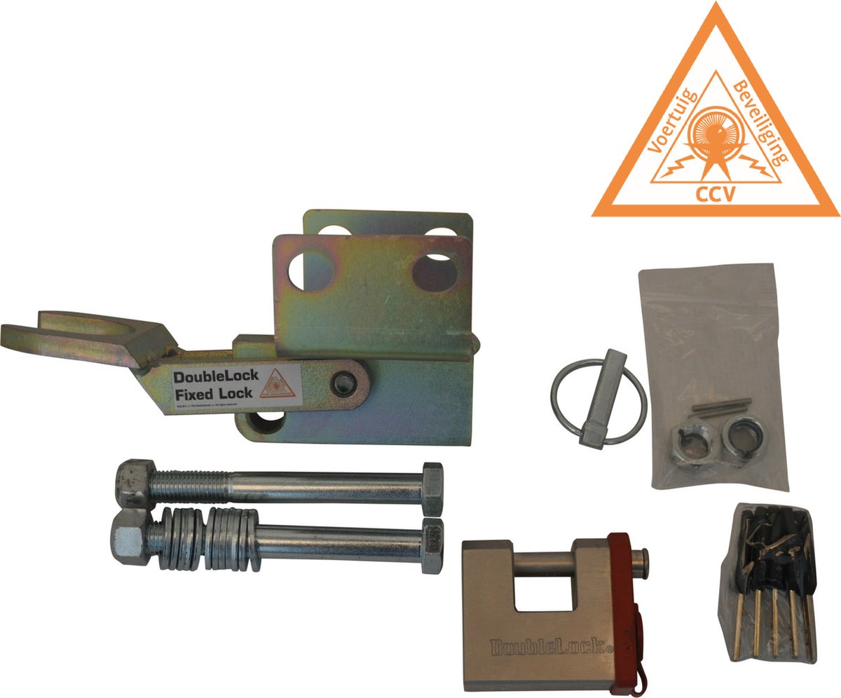 DoubleLock AK351 Fixed Lock - SCM gekeurd onderbouw disselslot voor de ...