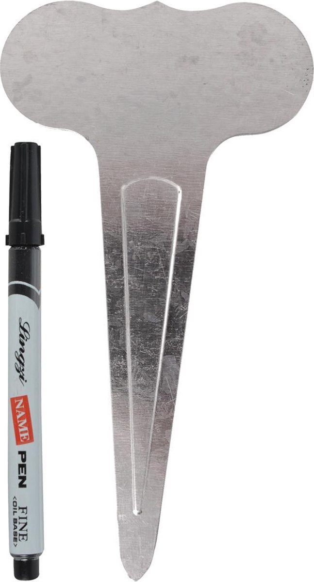 6 plantenstekers met watervaste stift | bol