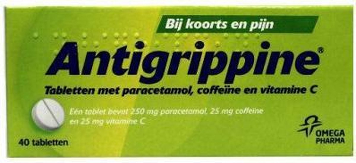 Antigrippine 250mg 40 tabletten | bol.com