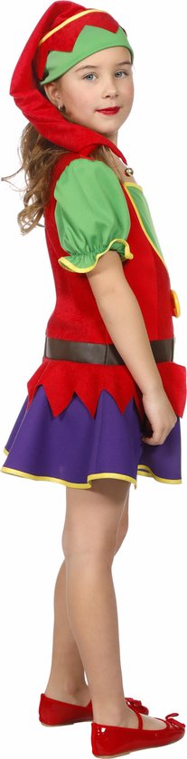Dwerg & Kabouter Kostuum | Vrolijk Kabouter | Meisje | Maat 152 ...