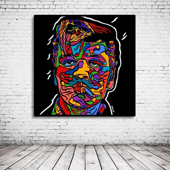 Pop Art Elvis Presley Poster - 90 x 90 cm Fotopapier Mat 180 gr ...